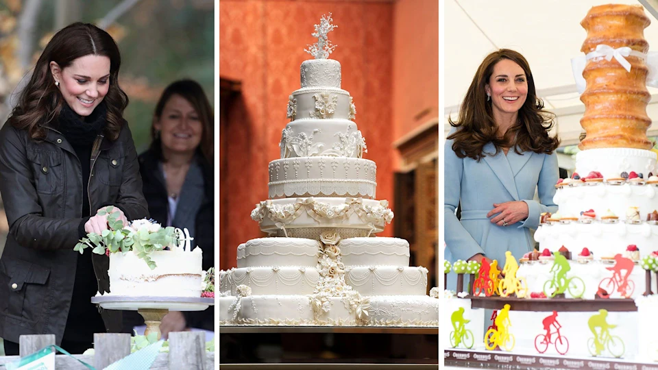 Princess Kate’s most meaningful cakes: From her breathtaking wedding ...