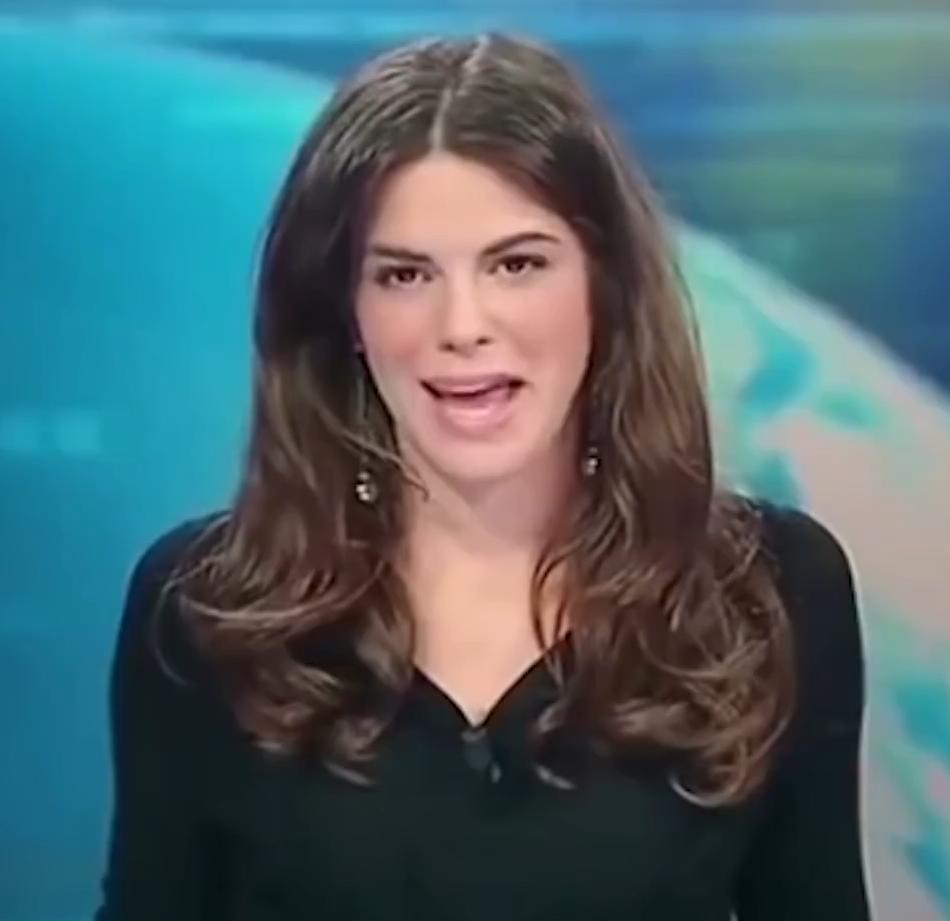 News Anchor Gives Viewers An Eyeful On Live Tv After Forgetting She’s ...