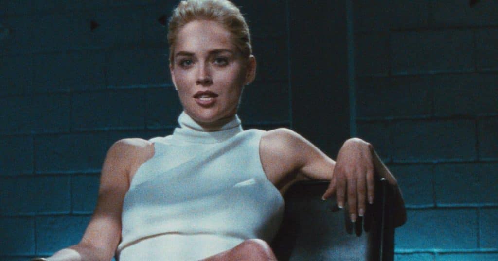 After 32 years, Sharon Stone recreates the ICONIC SCENE from ‘BASIC ...