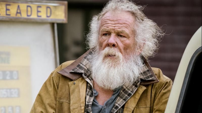 Actor Nick Nolte, 83, evokes his notorious wild-haired 2002 mugshot as he's spotted looking ...