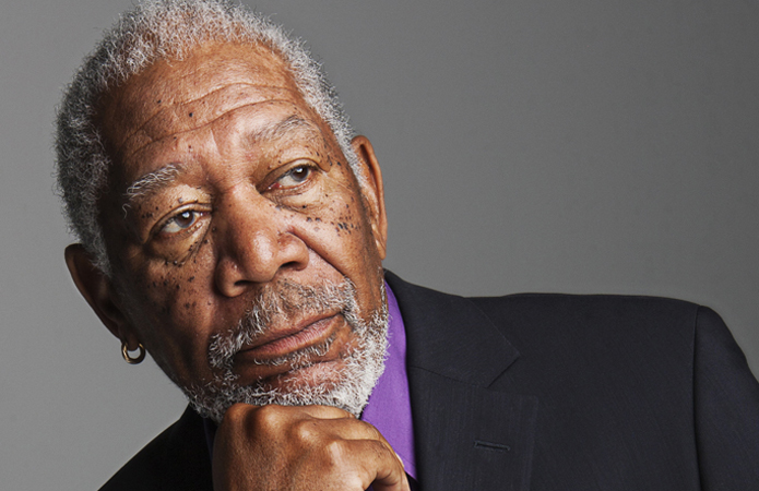 86-Year-Old Actor Morgan Freeman Explains Why He Always Wears Gold ...