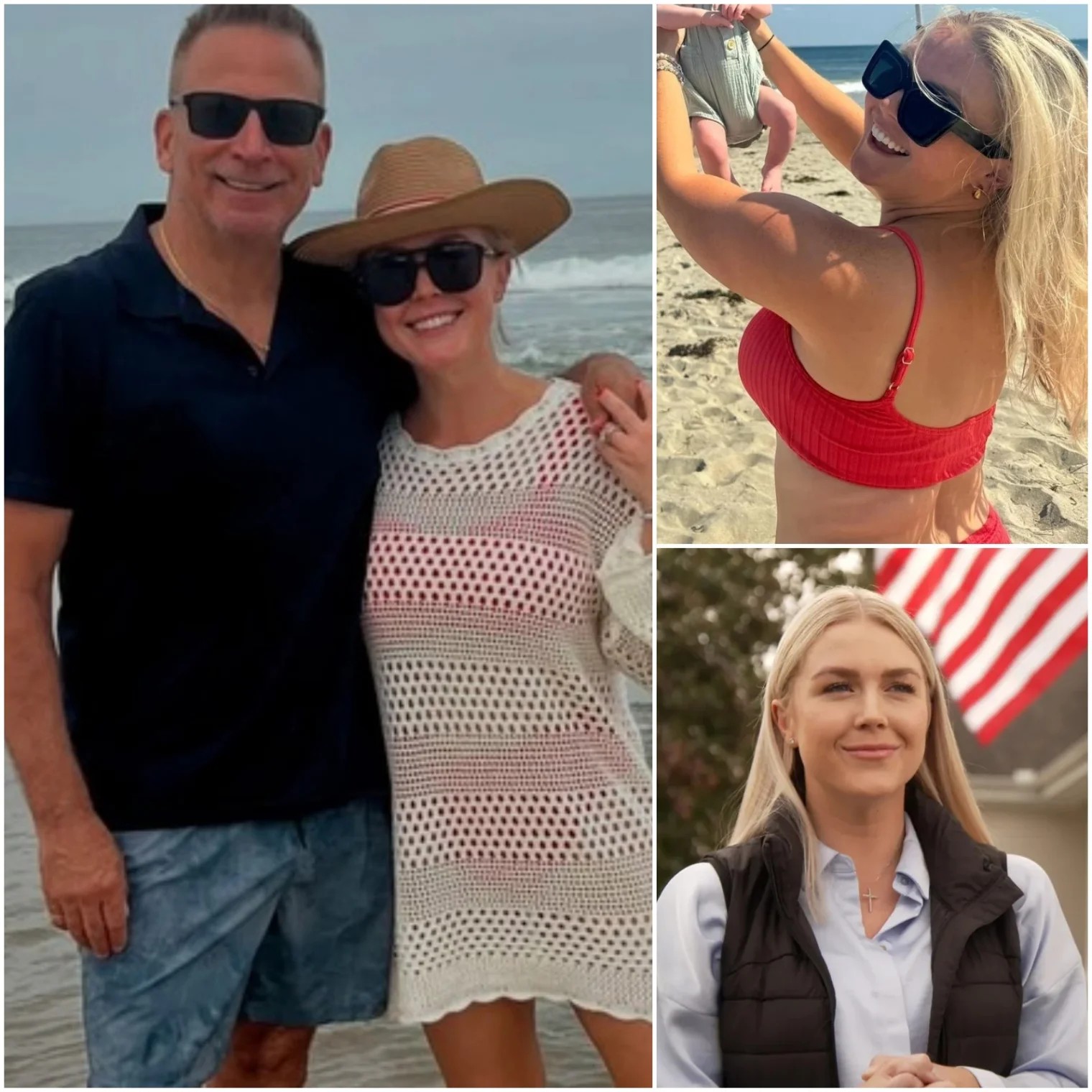 SURPRISE: Karoline Leavitt treats the public’s eyes with a set of thong bikini photos at the ...