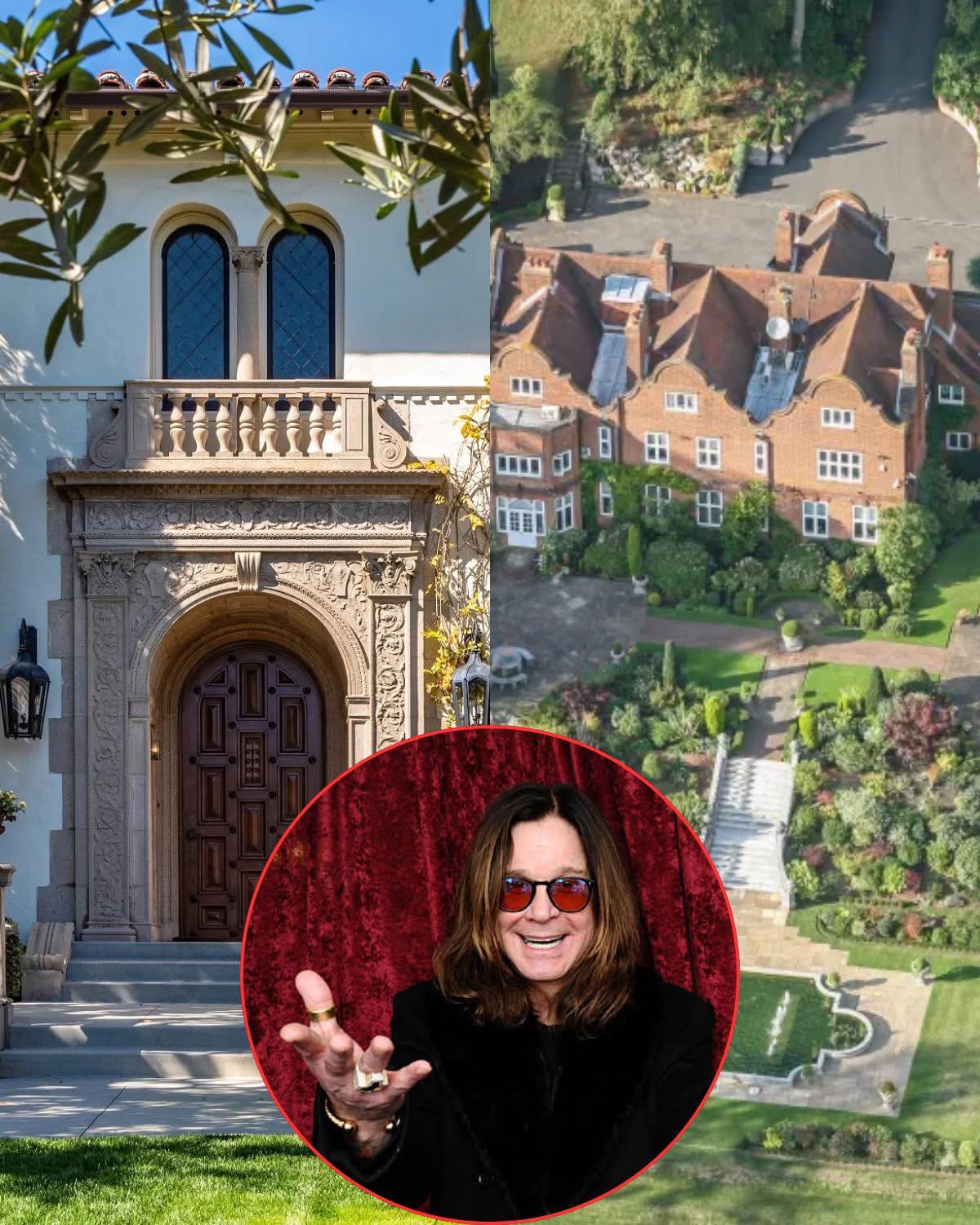 Inside Ozzy Osbourne’s $500 million dollars Mansion: A Tour of the Rock ...