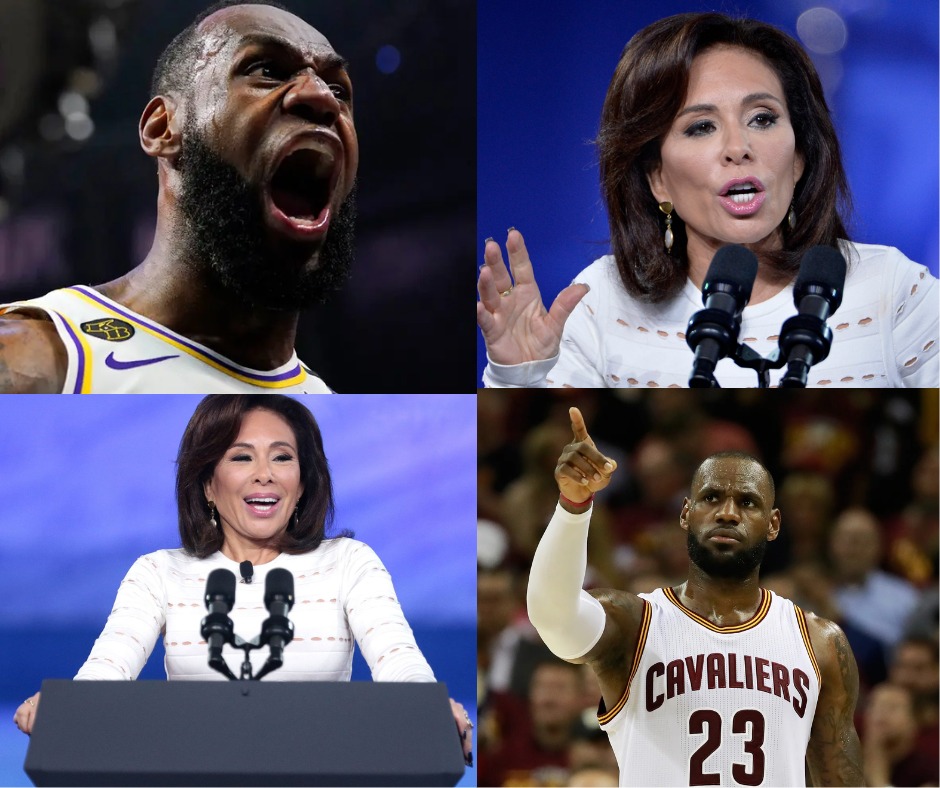 LeBron James vs. Jeanine Pirro: A Viral Clash That Redefined Power with ...