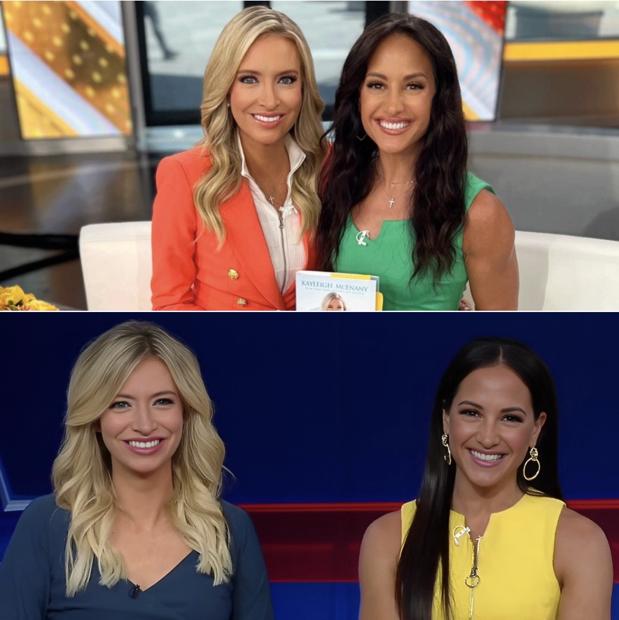 “LIVE ON AIR: The Moment Emily Compagno Stood Up for Kayleigh McEnany And the Off-Camera Gesture ...