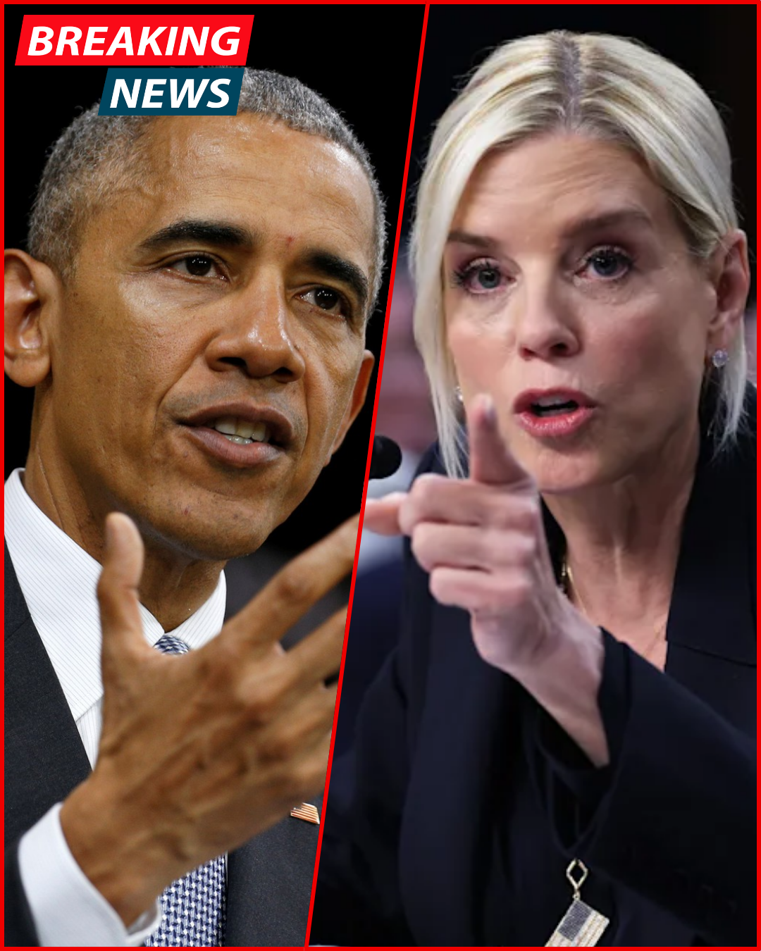 Washington BLOWN WIDE OPEN. A political bombshell just dropped: Pam ...