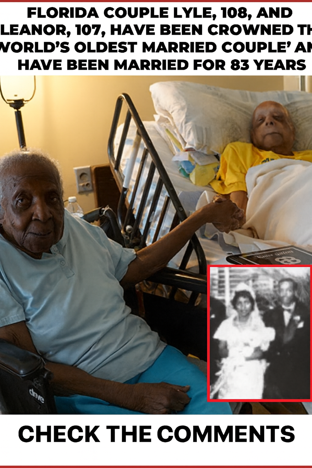 World’s Oldest Married Couple: Lyle, 108, and Eleanor, 107, Celebrate ...