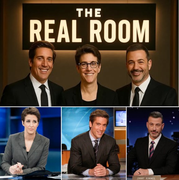 BREAKING: David Muir, Rachel Maddow, and Jimmy Kimmel Launch “The Real ...