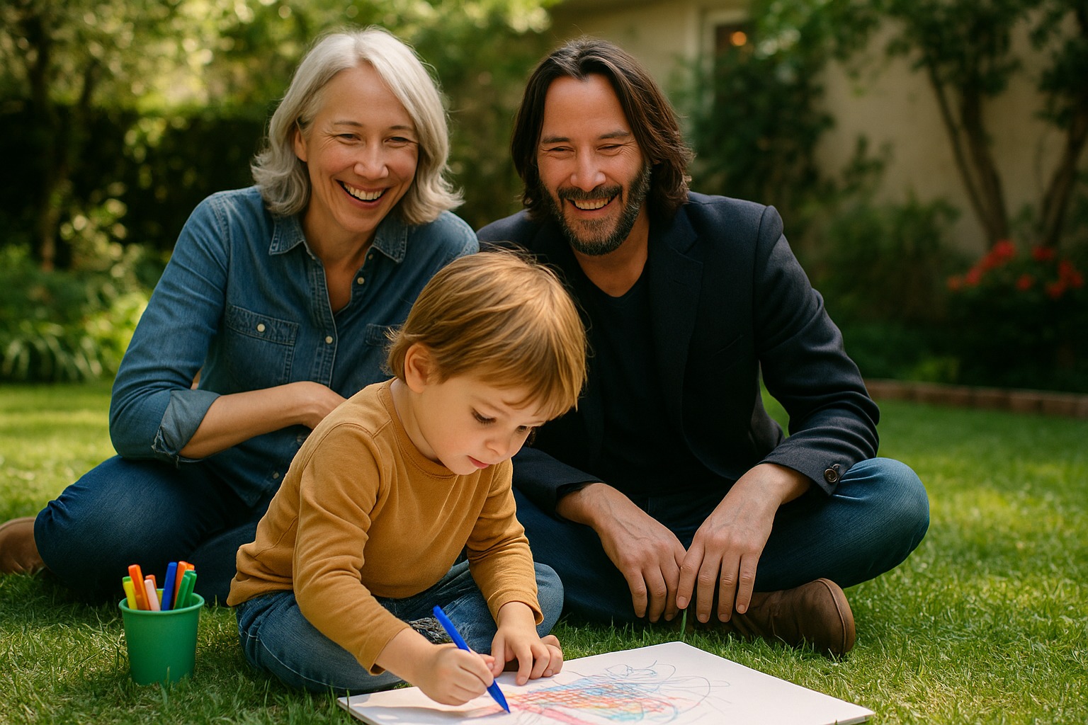 “After years of weathering life’s storms, Keanu Reeves has finally ...